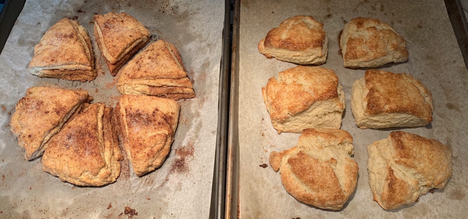 a tale of two scones | don't eat alone